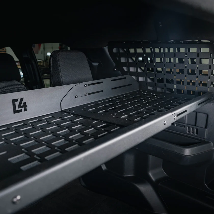 C4 Fabrication 6th Generation 4Runner Add-On Shelf for Rear Window Mol ...