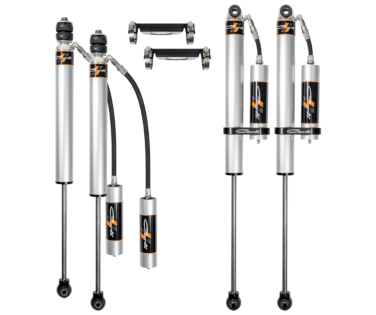 Carli Suspension 2005+ Ford Super Duty Carli-Spec 2.0" RR Shock Packag ...