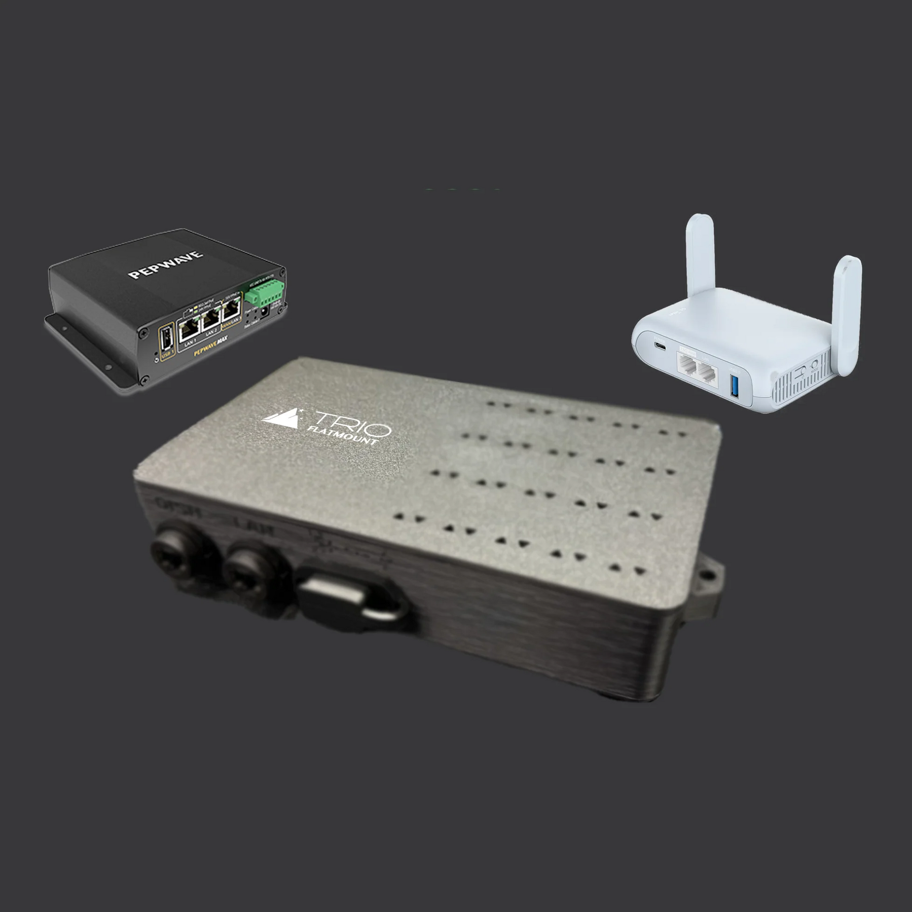 TRIO Flatmount Gen 3 12V Conversion Box For Aftermarket Router – KRAVE ...